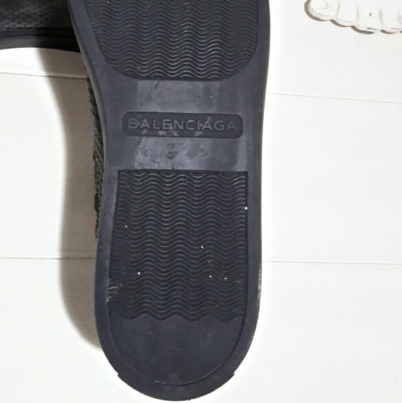 Balenciaga | Shoes | Balenciaga Mens Arena Python Embossed Leather ...